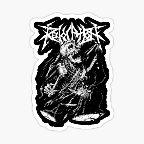 "REVOCATION BAND METAL" Sticker for Sale by raimuuux03 | Redbubble