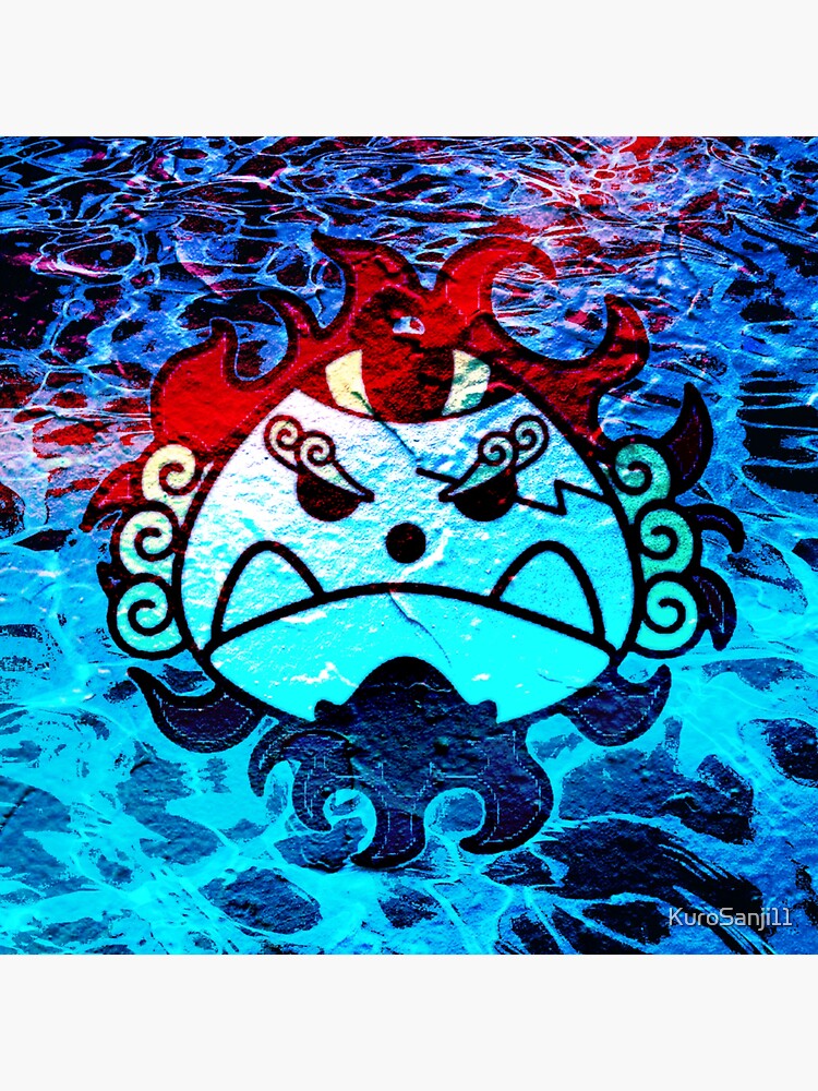 "Jolly Roger Jinbe" Sticker by KuroSanji11 | Redbubble