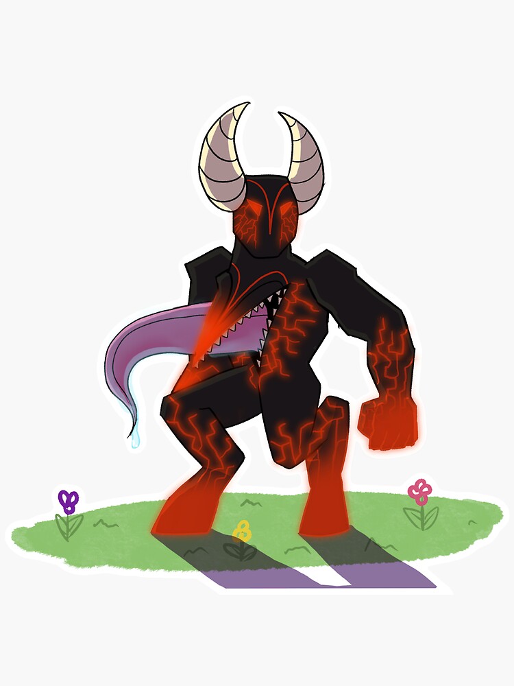 "Aries Monster Sticker" Sticker for Sale by Gnoodle-Studios | Redbubble