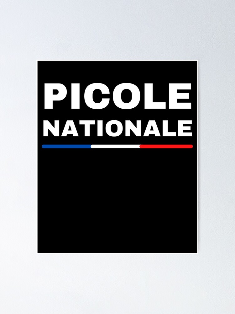 "National Picole" Poster for Sale by FrankySama | Redbubble
