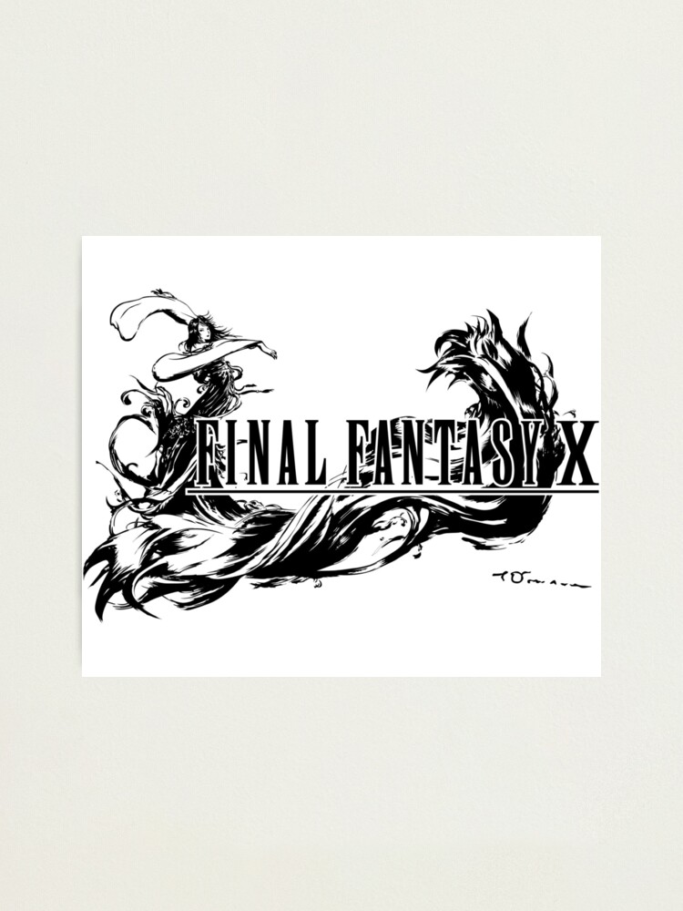 "Final Fantasy X logo" Photographic Print for Sale by 1stBestseller ...