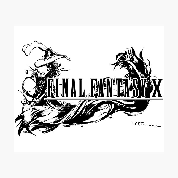 "Final Fantasy X logo" Photographic Print for Sale by 1stBestseller ...