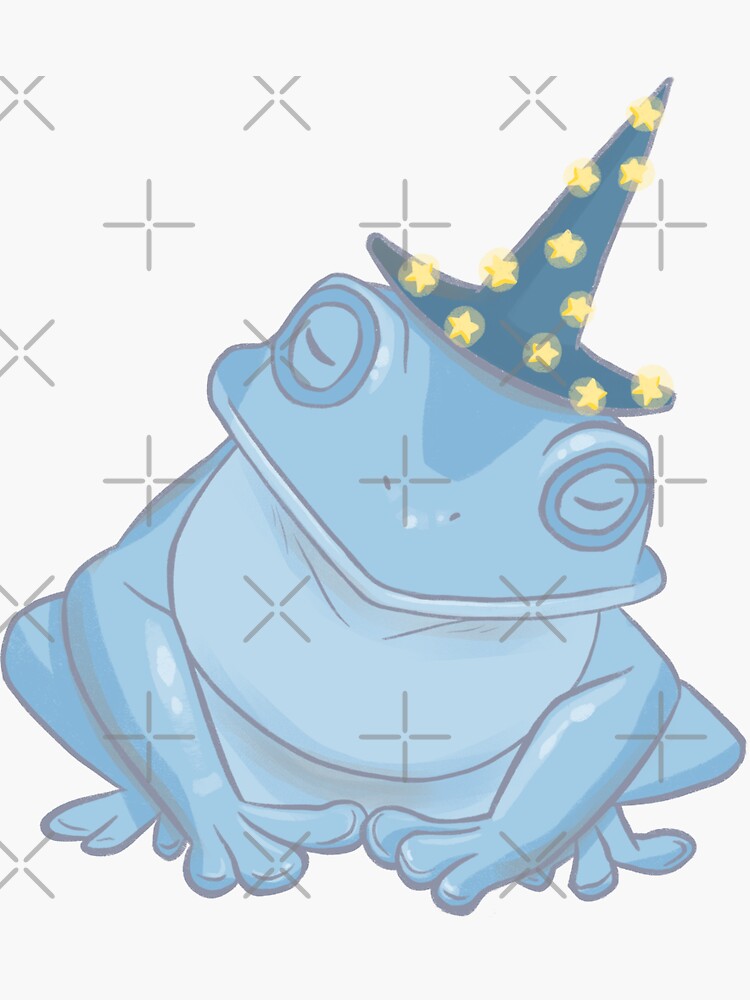 "Goodnight Frog" Sticker by aweodraws | Redbubble