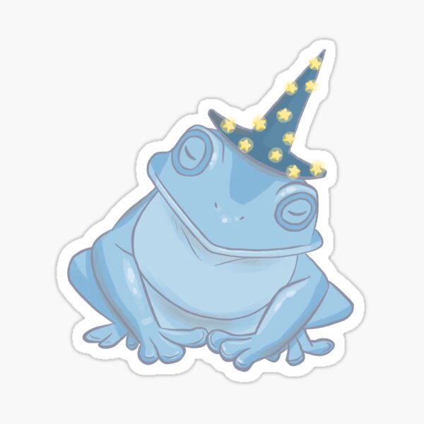 "Goodnight Frog" Sticker by aweodraws | Redbubble
