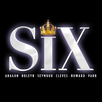 "Six the Musical Logo" Metal Print for Sale by Jake Sperling | Redbubble