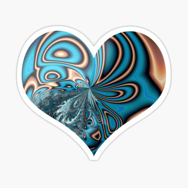 "Spotted Teal Spiral Orb" Sticker for Sale by fineart2017 | Redbubble