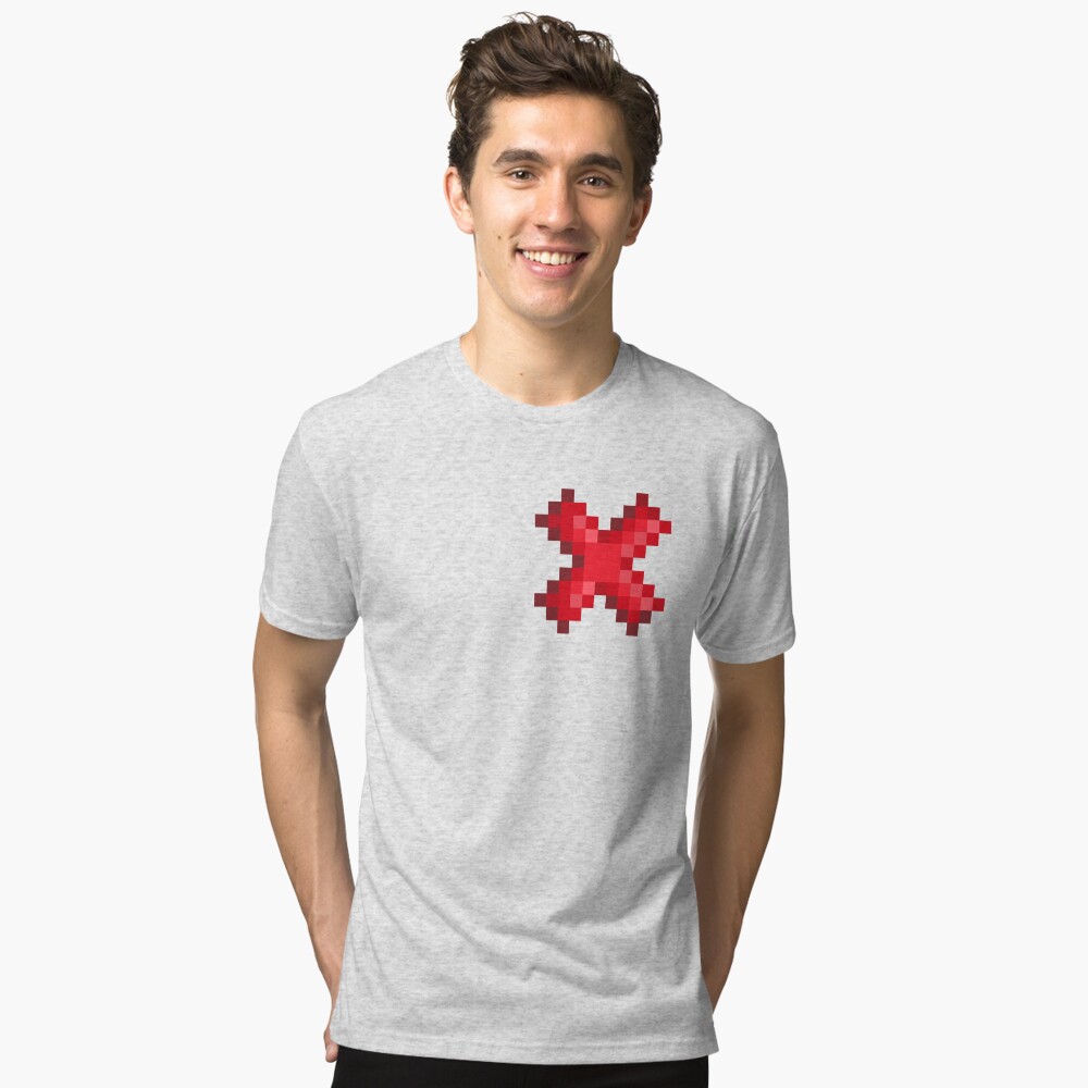 "Pixel Art Red X" Sticker for Sale by Sam Store | Redbubble