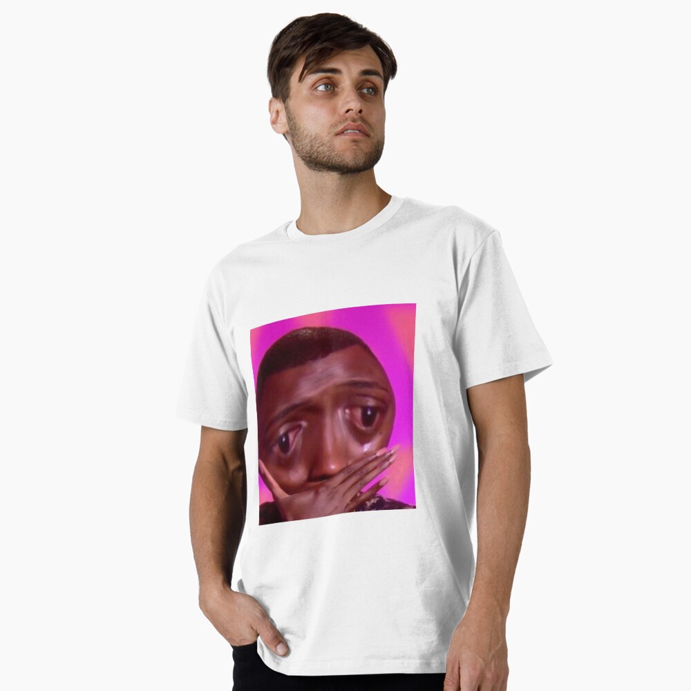 "shocked reaction meme" Sticker for Sale by Art-chick | Redbubble