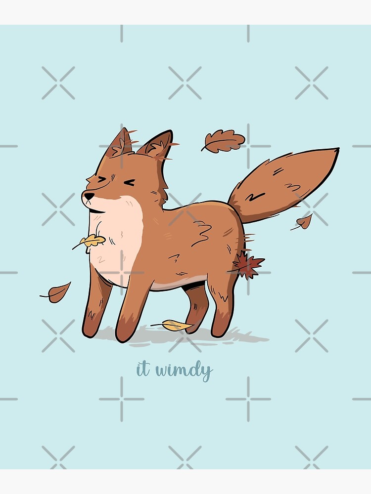 "it wimdy" Poster by Oumissignature1 | Redbubble
