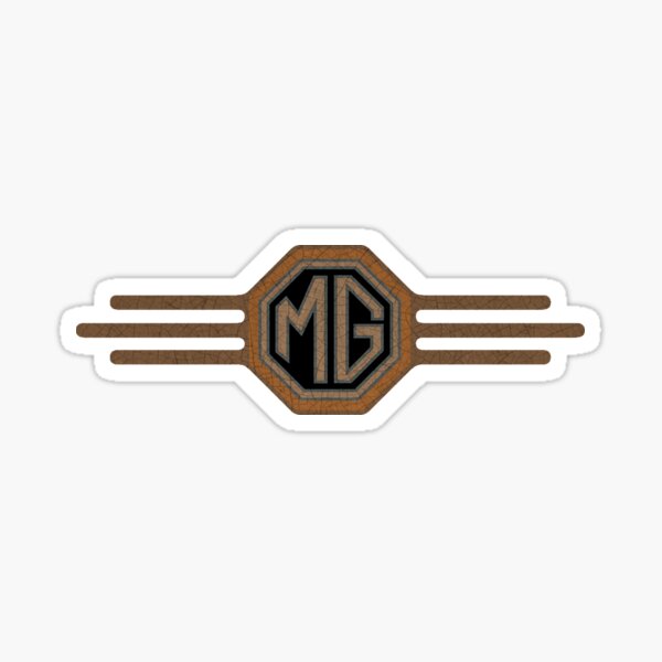 "MG Cars" Sticker for Sale by BarnFindDave | Redbubble