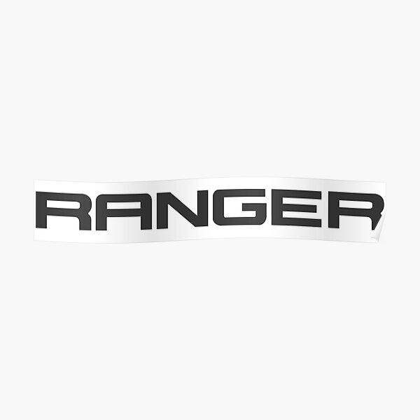 "Ranger Logo" Poster for Sale by Johno996 | Redbubble