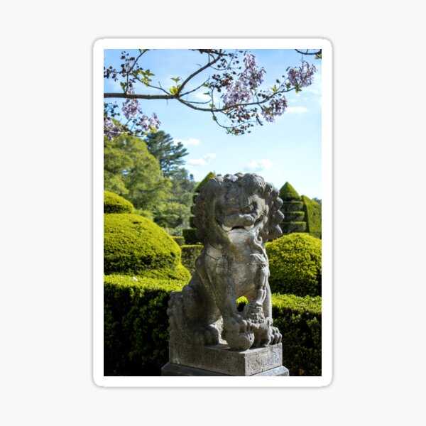 "Statue in the Garden" Sticker for Sale by droo-design | Redbubble
