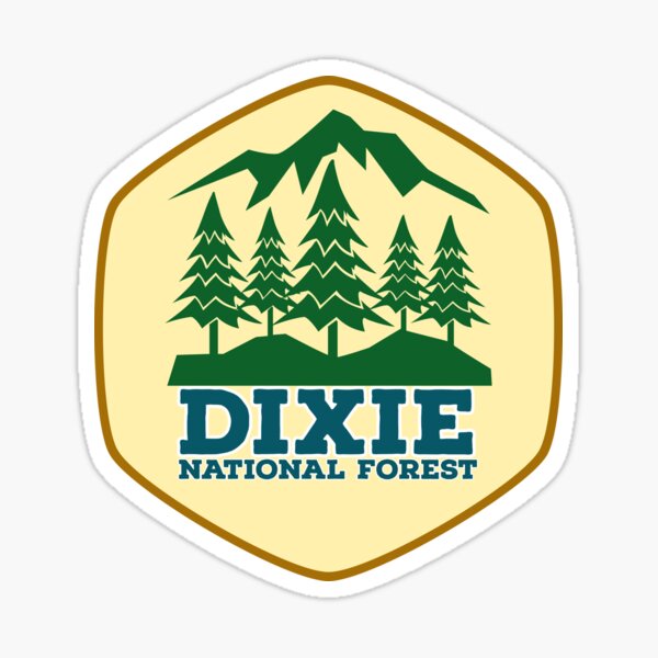 "Dixie National Forest Utah Vintage Retro Forest Hiking, Camping ...