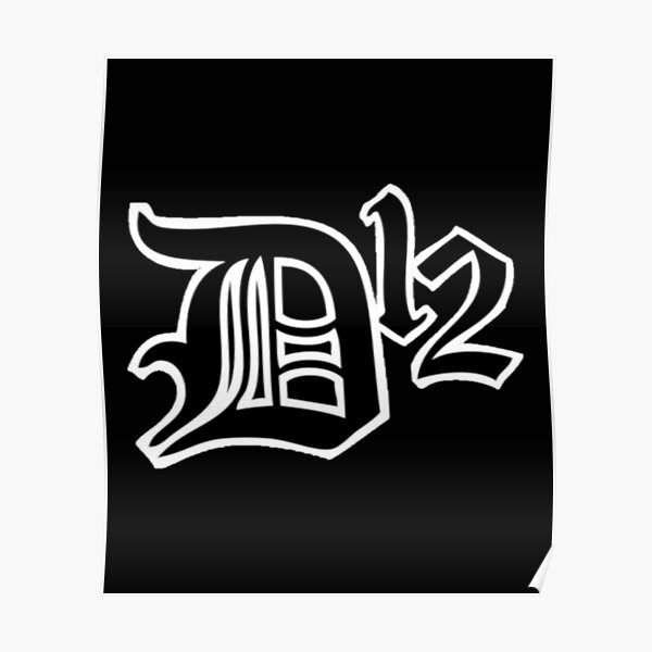 "D12 Band Eminem" Poster for Sale by ImpalaPrints | Redbubble