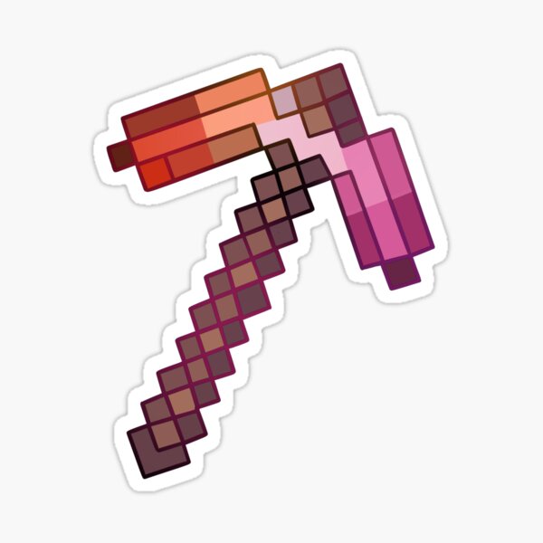 "Lesbian Pickaxe" Sticker for Sale by OllieArtwork | Redbubble