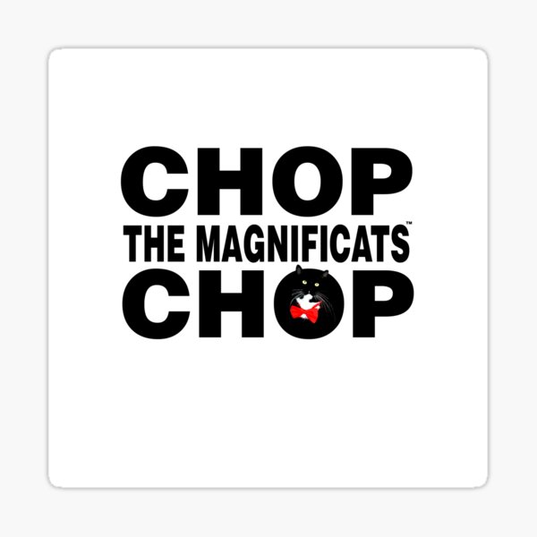 "Rocky Chop Chop" Sticker by Magnificats | Redbubble