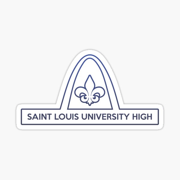 "Saint Louis University High School" Sticker for Sale by tomhillmeyer ...