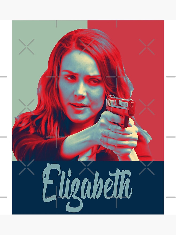 "Elizabeth holds gun " Poster for Sale by UtterJoshua | Redbubble