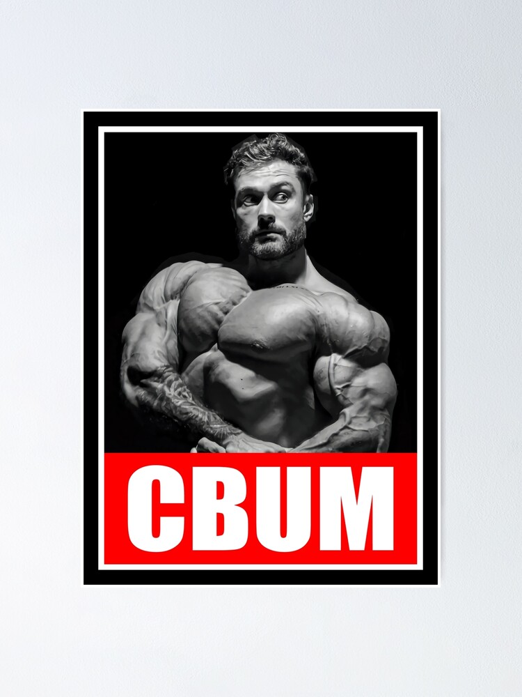 "CBUM muscle posing" Poster for Sale by leonard-88 | Redbubble