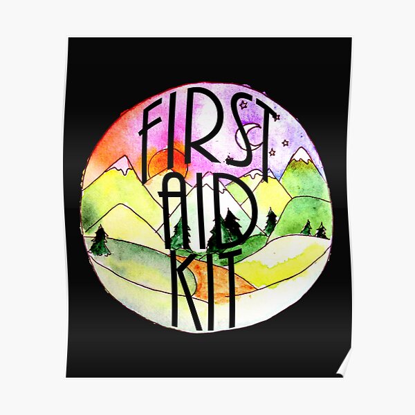 "First Aid Kit" Poster for Sale by GutterPress | Redbubble