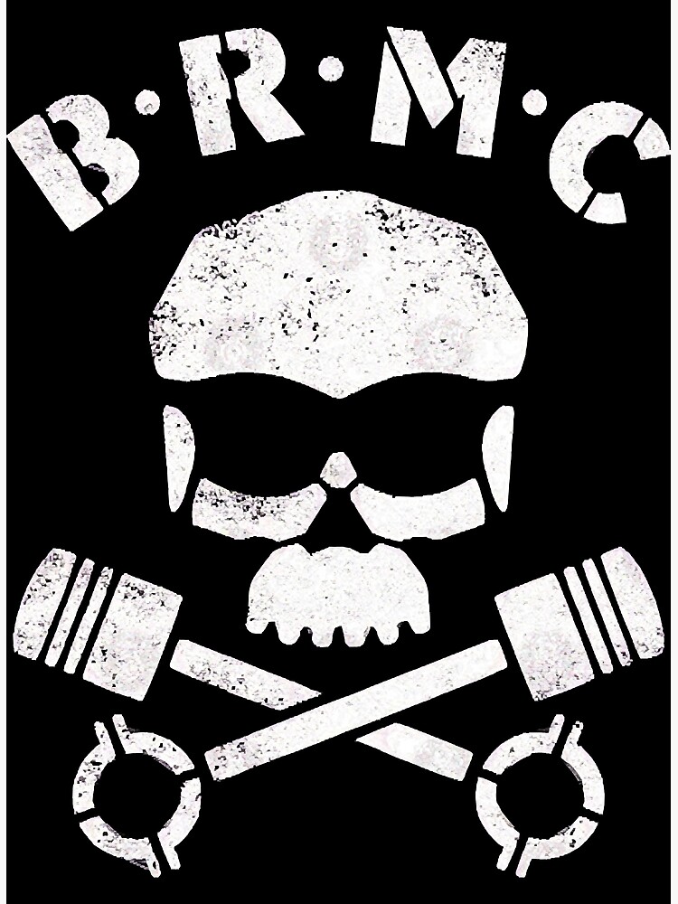 "BRMC Skull Logo " Poster by Susankimber | Redbubble