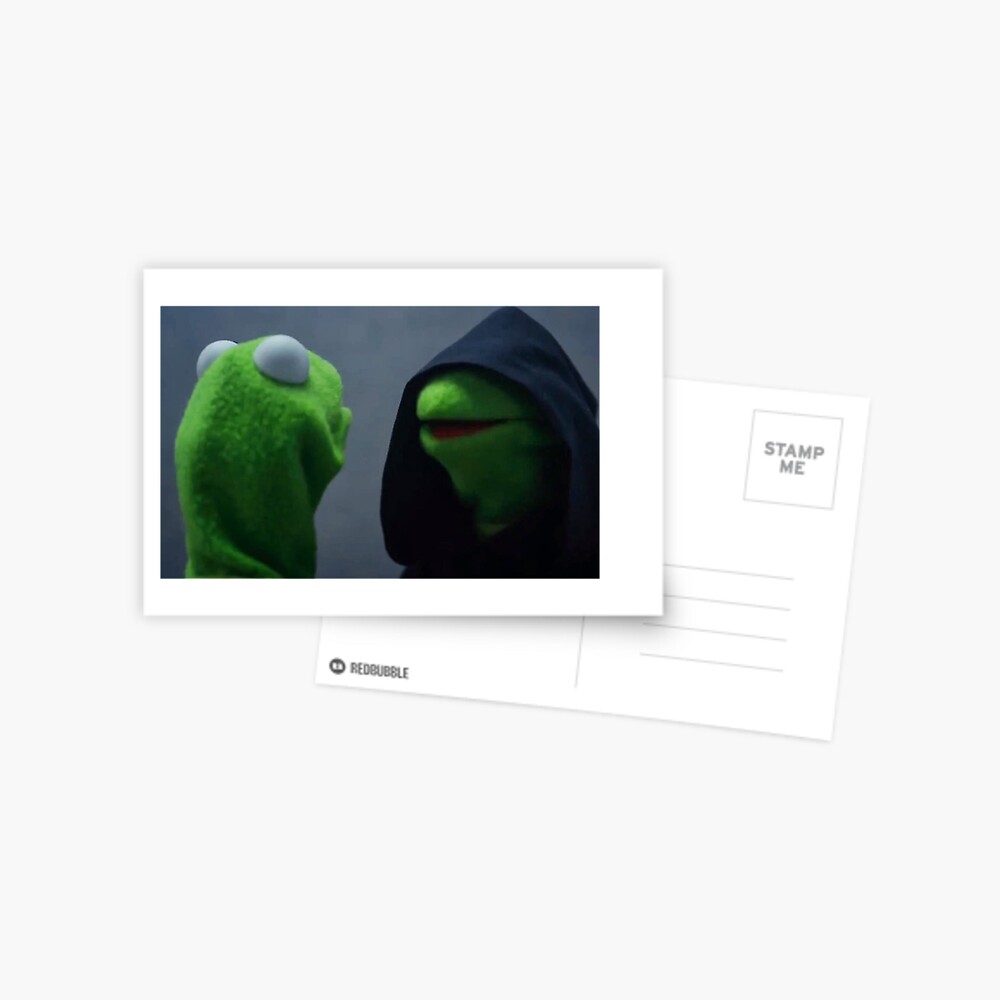 "Evil Kermit" Sticker for Sale by Jimbooo95 | Redbubble