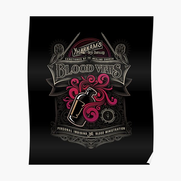 "Yharnams Blood Vials" Poster for Sale by DianaTFuerst | Redbubble