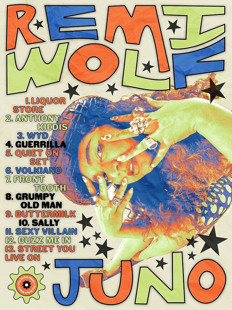 "Remi Wolf "Juno" Design" Poster for Sale by ggrais | Redbubble