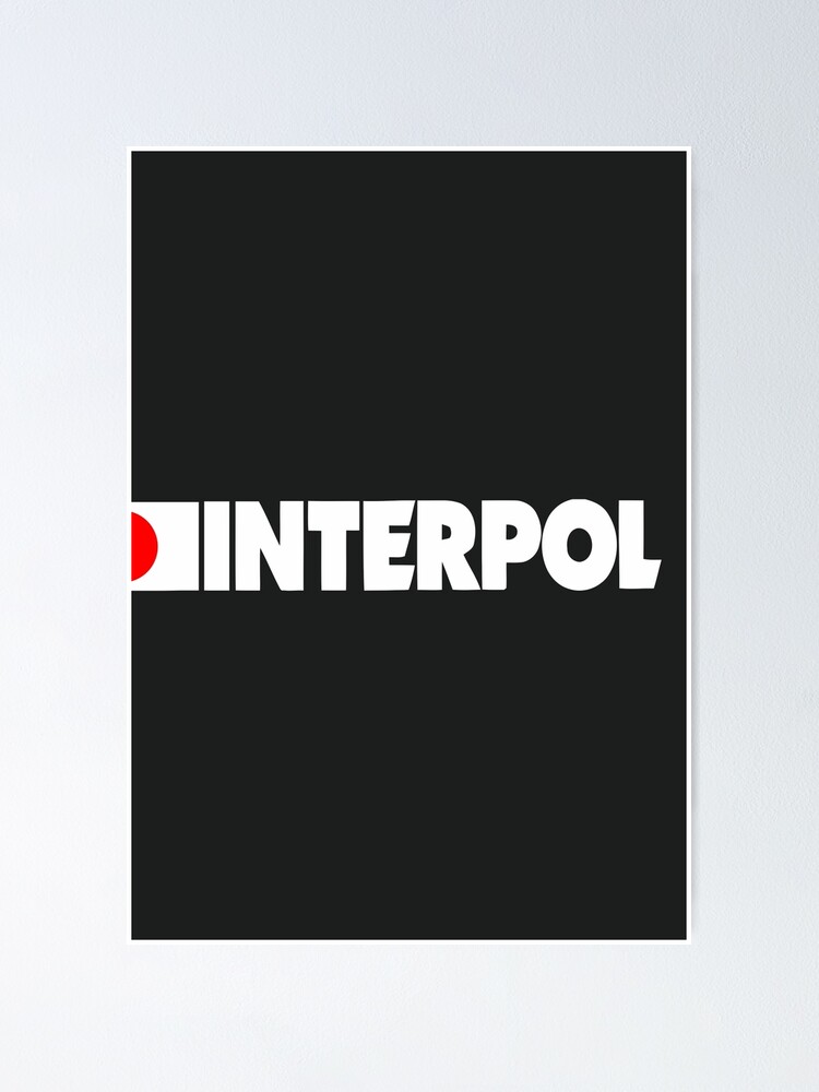 "Interpol Band Logo" Poster for Sale by KyleCowena | Redbubble