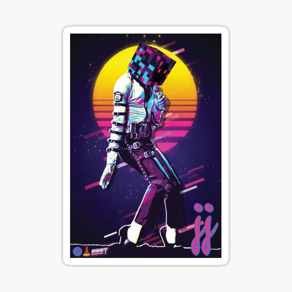 "JJ Jackson" Sticker for Sale by 9b9t | Redbubble
