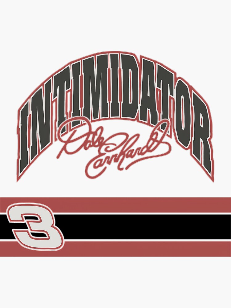 "Dale __ The Intimidator Tribute " Sticker for Sale by surfermarble ...
