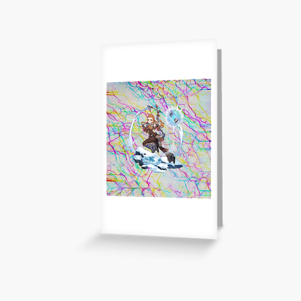 "Aloy Genshin Impact" Greeting Card for Sale by SimpleLee | Redbubble