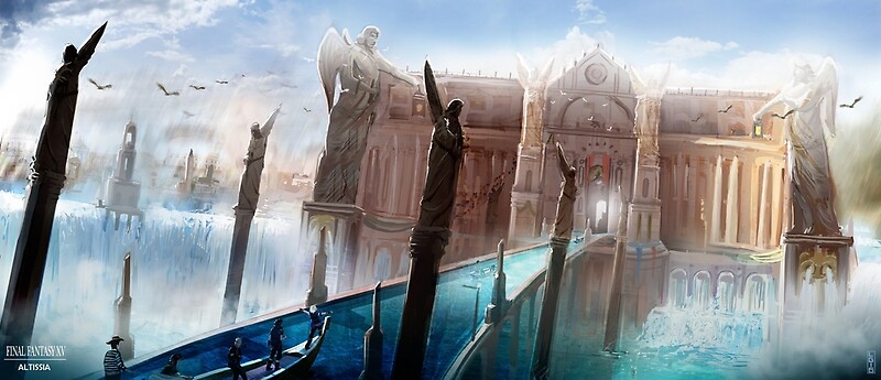"Final Fantasy XV - Altissia" Photographic Prints by LG-Art | Redbubble