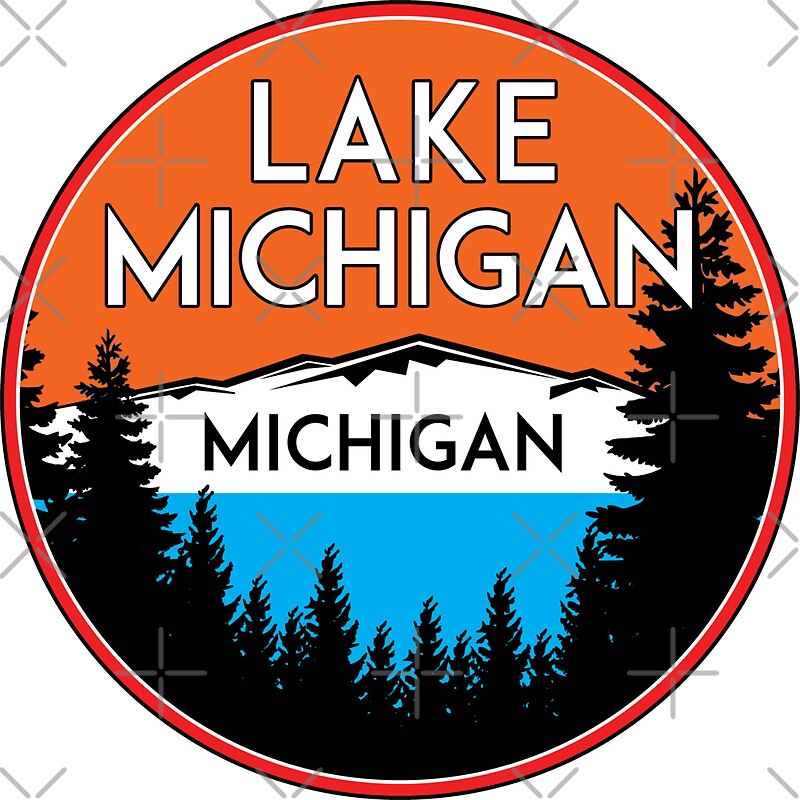 Lake Michigan: Stickers | Redbubble