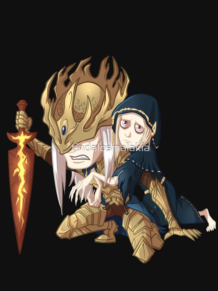 "Lothric and Lorian" T-shirt for Sale by tindalosmalakia | Redbubble ...