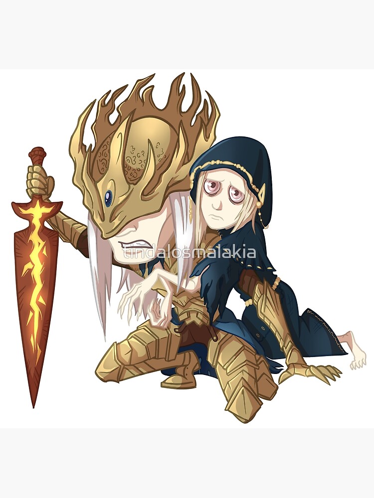 "Lothric and Lorian" Art Print for Sale by tindalosmalakia | Redbubble
