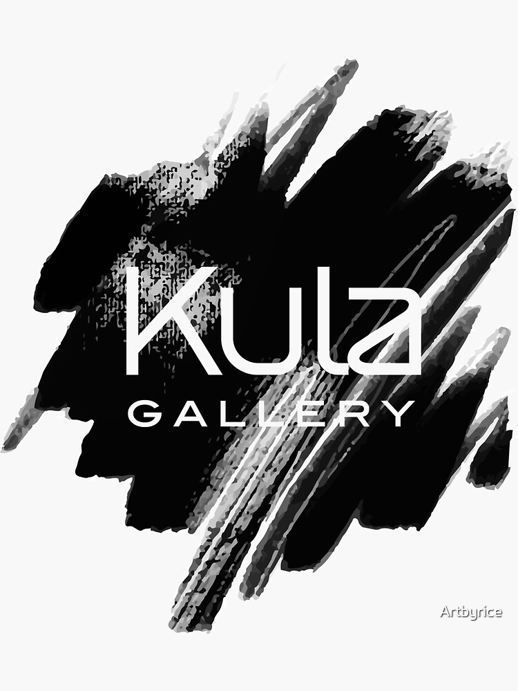 "kula logo" Sticker for Sale by Artbyrice | Redbubble