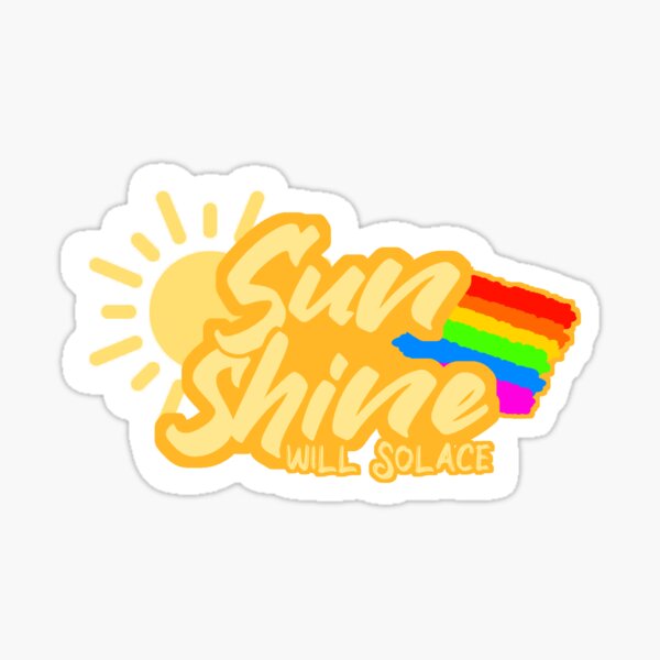 "Percy Jackson - Solangelo Sunshine Will Solace" Sticker for Sale by ...
