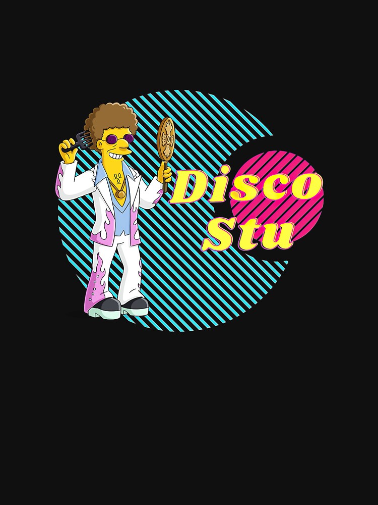 "Disco Stu " T-shirt for Sale by returnexplain | Redbubble ...
