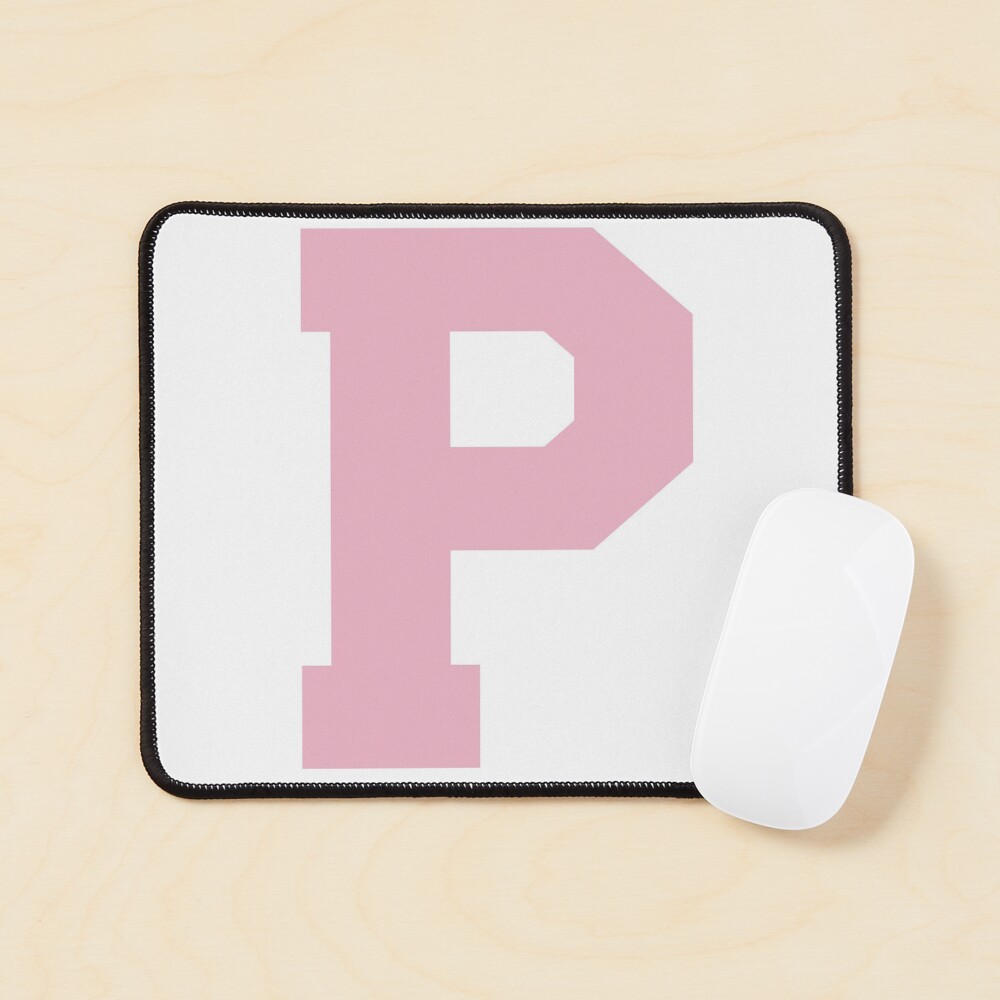 "Alphabet, Rose P, Sports letter P " Sticker for Sale by TheCultStuff ...