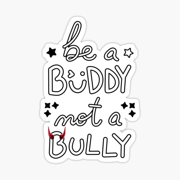 "Be A Buddy Not A Bully Unity Day Orange Anti Bullying be Kind ...