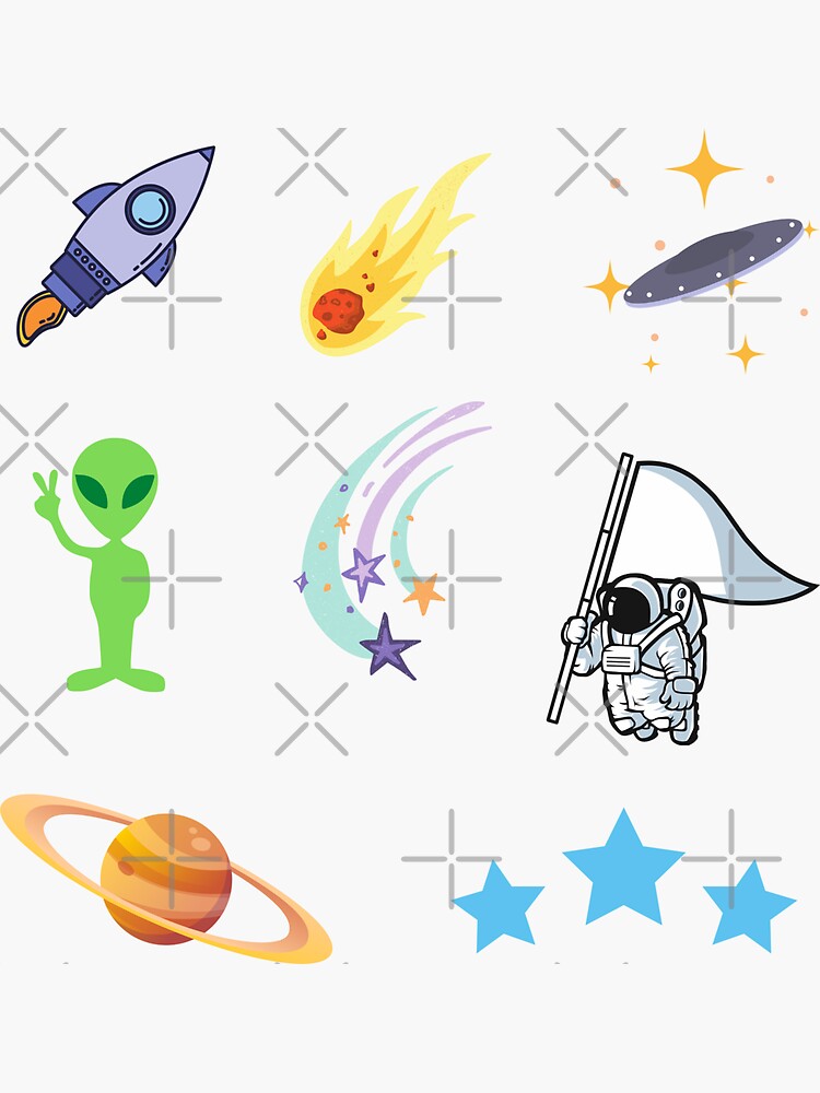 "Universe Sticker Pack" Sticker by Hope-Innovatory | Redbubble