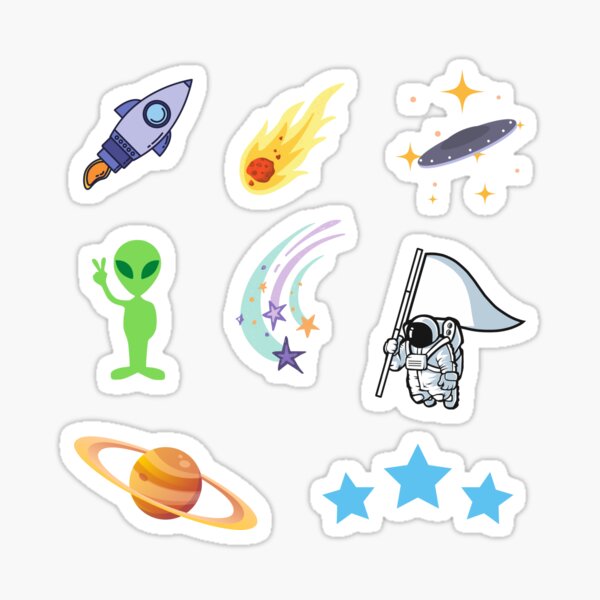 "Universe Sticker Pack" Sticker by Hope-Innovatory | Redbubble