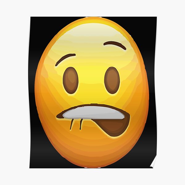 "Sheesh Emoji " Poster by 123emmashirts | Redbubble