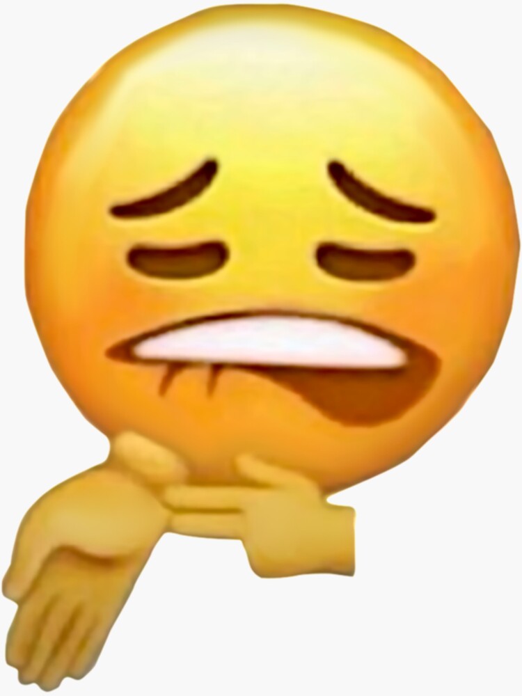 Sticker « Sheesh Emoji Biting Lip Ice In My Veines », par 123emmashirts ...