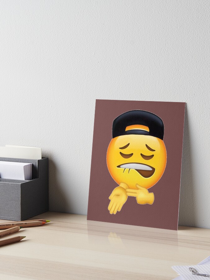 "Sheesh Emoji s " Art Board Print for Sale by 123emmashirts | Redbubble