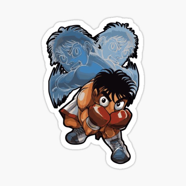 "Chibi Hajime no Ippo " Sticker for Sale by WildChildin | Redbubble