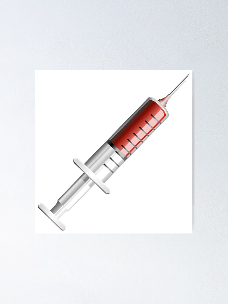 "Syringe " Poster for Sale by nursealy | Redbubble