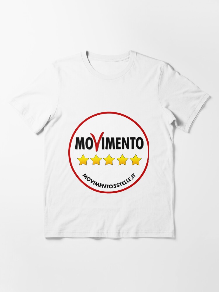 "Five Star Movement (M5S) Logo" T-shirt by Spacestuffplus | Redbubble ...
