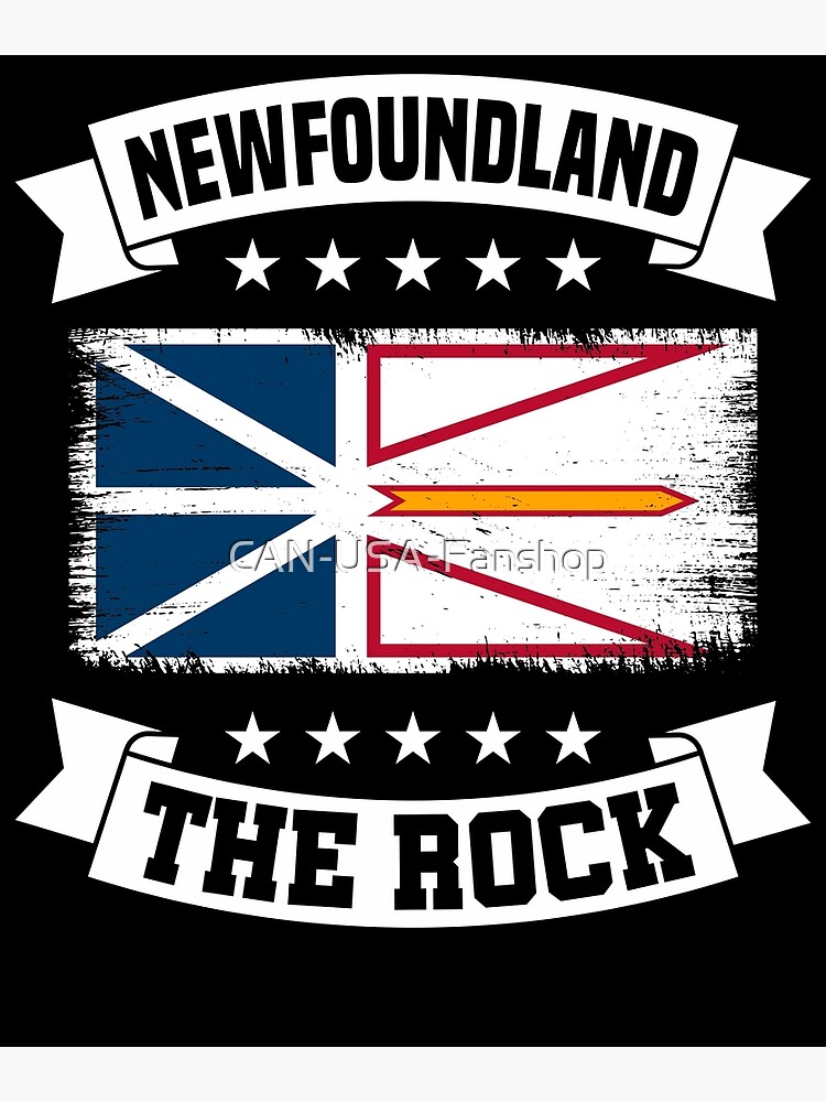 "Newfoundland Flag Vintage" Poster for Sale by CAN-USA-Fanshop | Redbubble